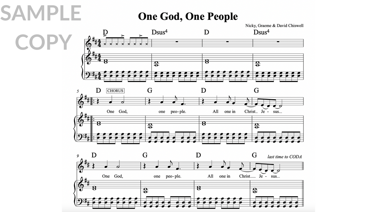 One God, One People – Emu Music