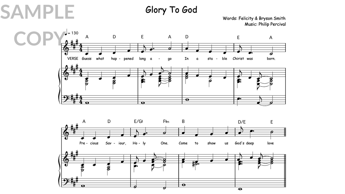 Glory to God – Emu Music