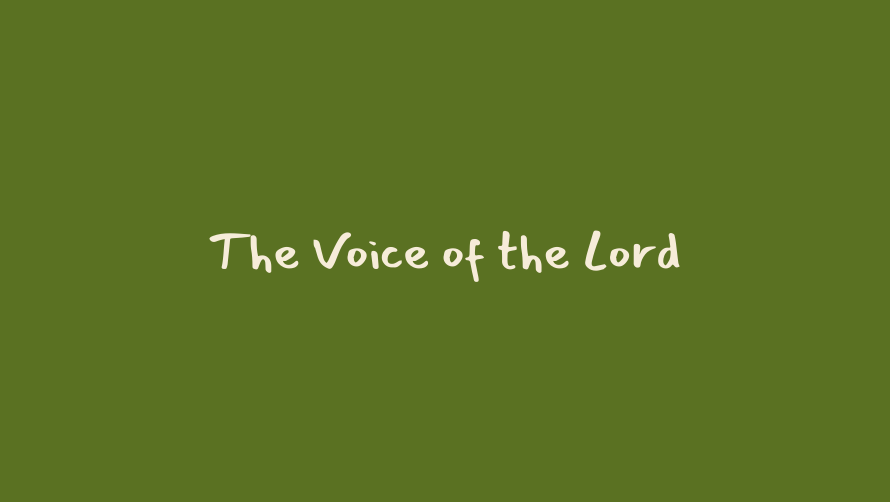 The Voice Of The Lord – Emu Music